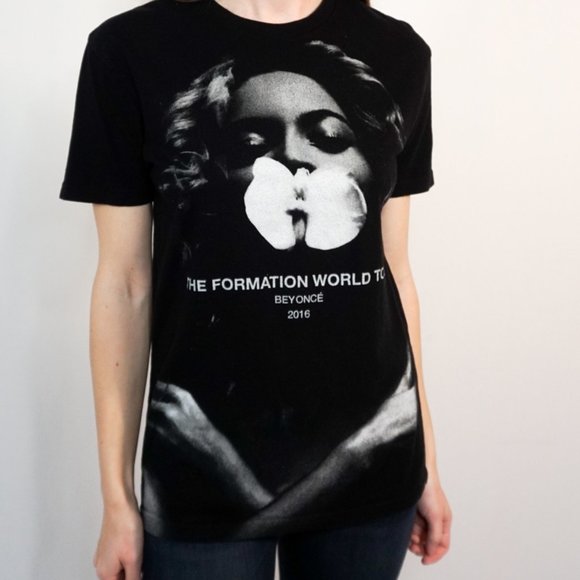 Beyonce | Tops | Beyonce Formation World Tour Tshirt | Poshmark